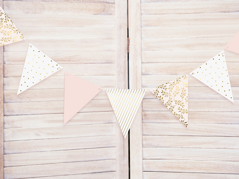Bunting, mix, 2.1 m - Designer decorations and ideas for every party ...