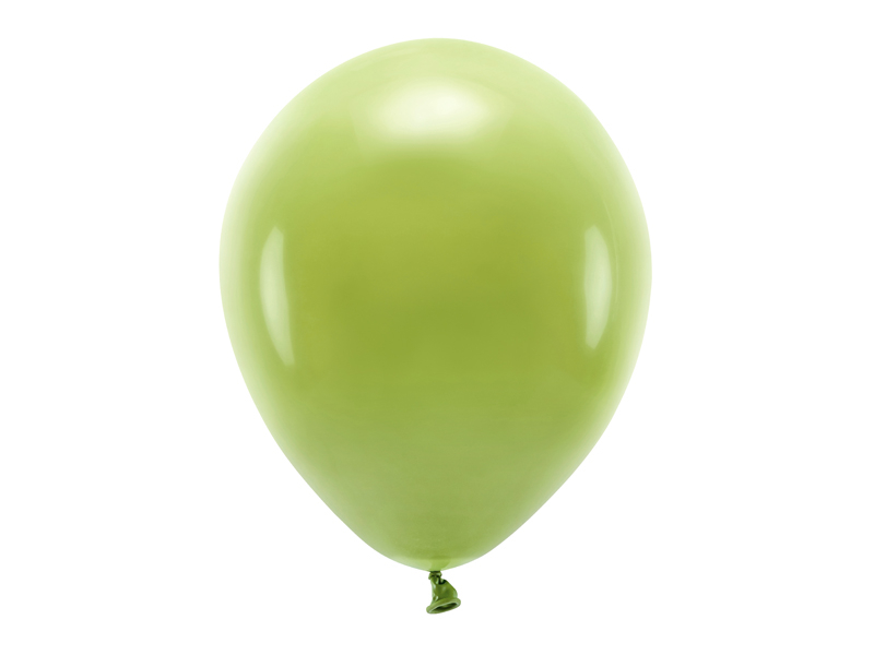 Balony Eco 30cm pastelowe, oliwkowy (1 op. / 10 szt.) - Designerskie dekoracje i pomysły na ...