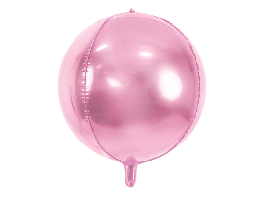 Foil Balloon Ball, 40cm, light pink - Designer decorations and ideas ...