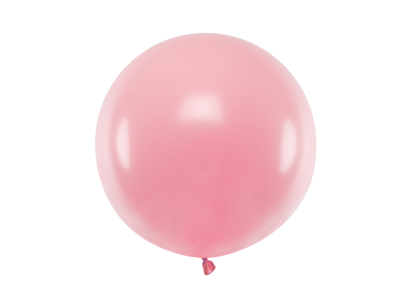 Round balloon 60 cm, Pastel Baby Pink - Designer decorations and ideas ...