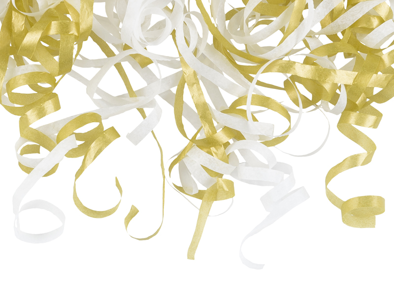 Hand throw streamers, mix, 25 cm - Designer decorations and ideas for ...