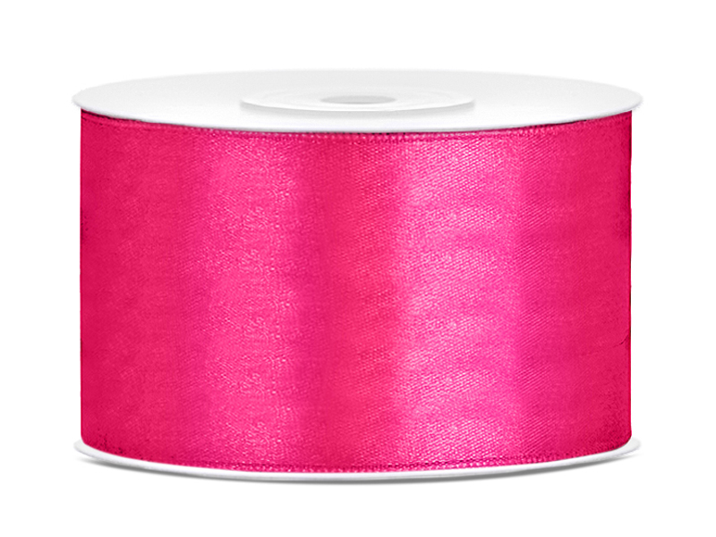 Satin Ribbon, dark pink, 38mm/25m - Internet shop :: PartyDeco
