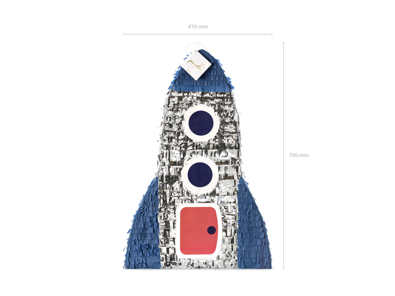 Pinata - Rocket, 45.5x69.5x14cm - Designer decorations and ideas for ...