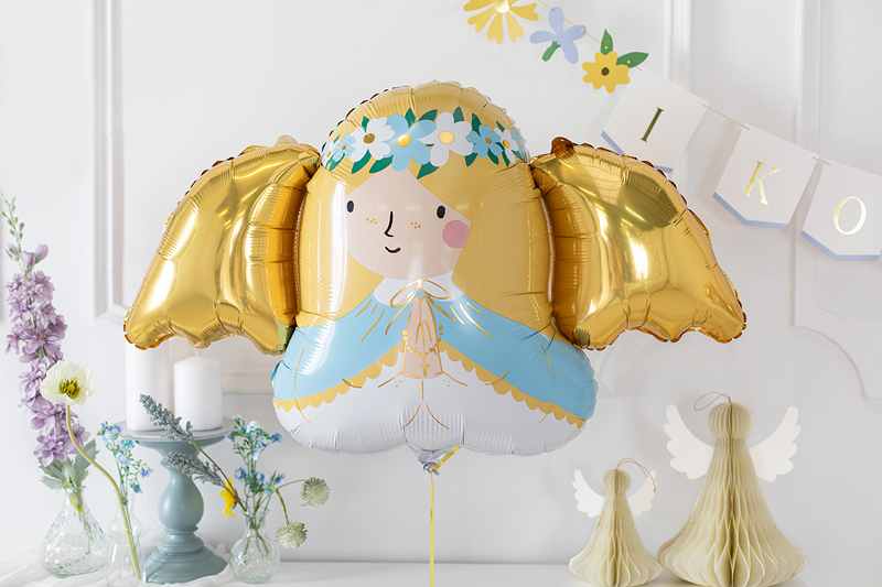 Foil balloon Angel,103x58 cm, mix - Designer decorations and ideas for ...