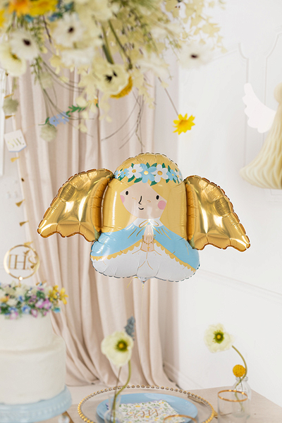 Foil balloon Angel,103x58 cm, mix - Designer decorations and ideas for ...