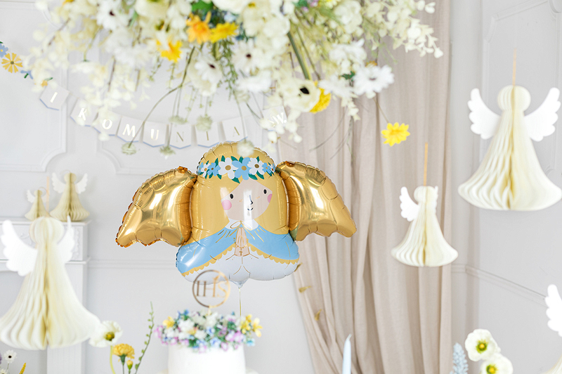 Foil balloon Angel,103x58 cm, mix - Designer decorations and ideas for ...