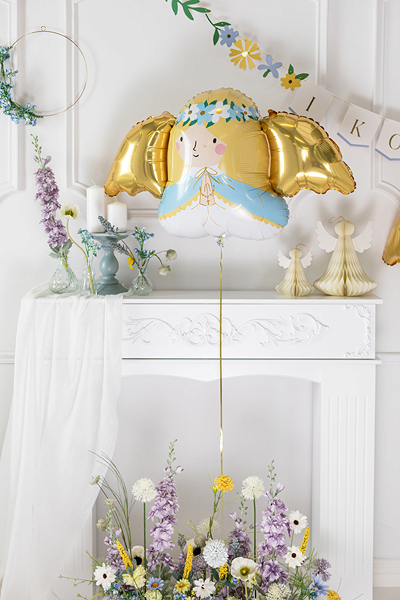 Foil balloon Angel,103x58 cm, mix - Designer decorations and ideas for ...