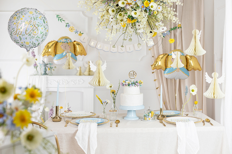 Foil balloon Angel,103x58 cm, mix - Designer decorations and ideas for ...