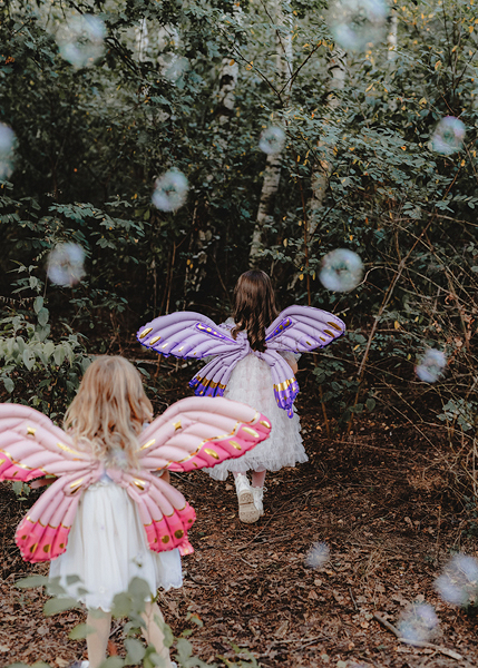 Foil Balloon Butterfly Wings, Matte Pink, 102 x 50 cm - Designer ...