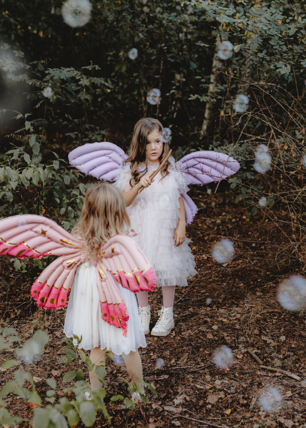 Foil Balloon Butterfly Wings, Matte Pink, 102 x 50 cm - Designer ...
