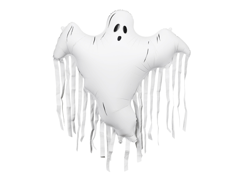 Foil Balloon Ghost with Tassels, 93x86 cm, mix - Designer decorations ...