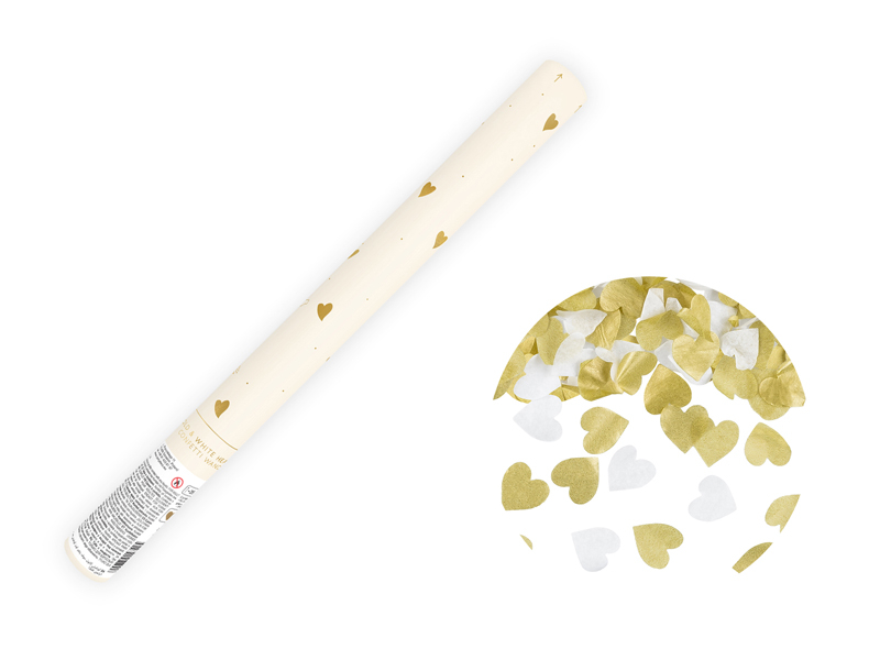 Hand throw confetti with hearts, mix, 35 cm - Internet shop :: PartyDeco