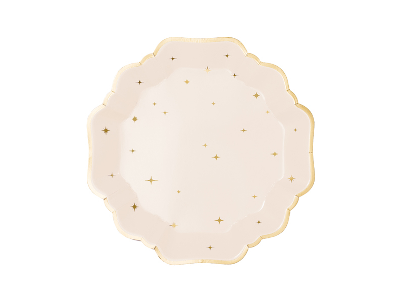 Star Plates, mix, 21 cm (1 pkt / 6 pc.) - Designer decorations and ...