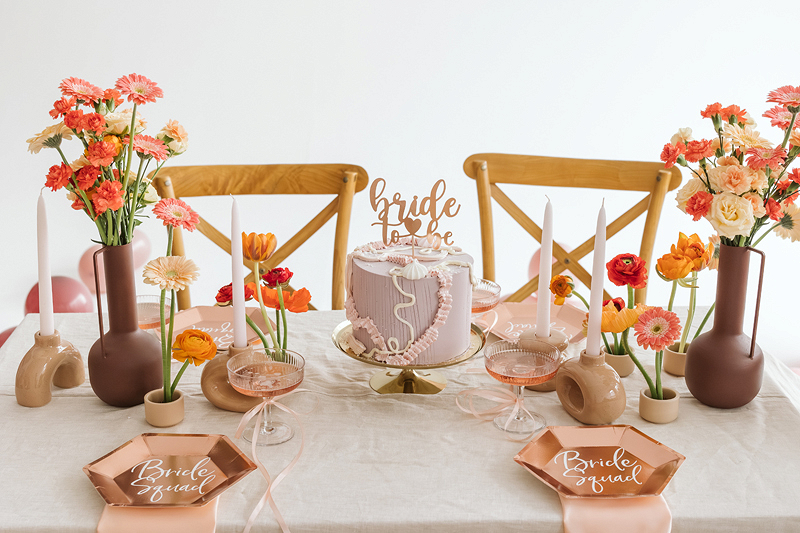 Topper Bride to be, 17.5 cm, różowe złoto - Designerskie dekoracje i ...