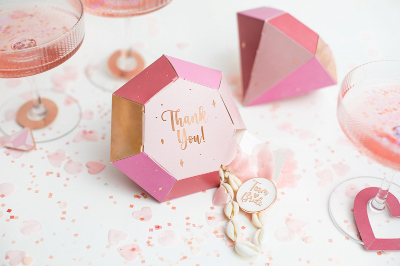 Boxes Diamonds, 10x12x11.5 cm, mix (1 pkt / 6 pc.) - Designer ...