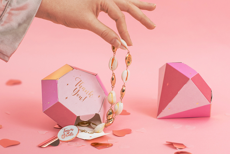 Boxes Diamonds, 10x12x11.5 cm, mix (1 pkt / 6 pc.) - Designer ...