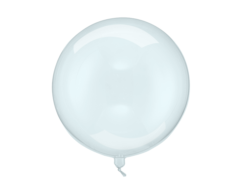 Balloon Sphere, 40cm, transparent blue - Designer decorations and ideas ...