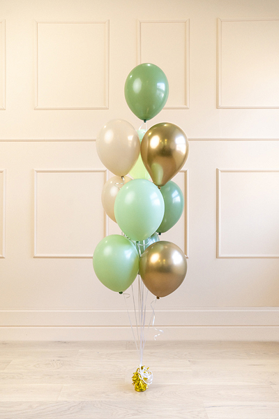 Latex balloons set, mix (1 pkt / 10 pc.) - Designer decorations and ...