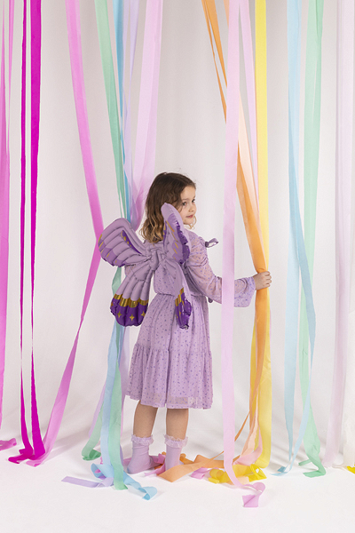 Foil Balloon Butterfly Wings, Matte Purple, 102 x 50 cm - Designer ...