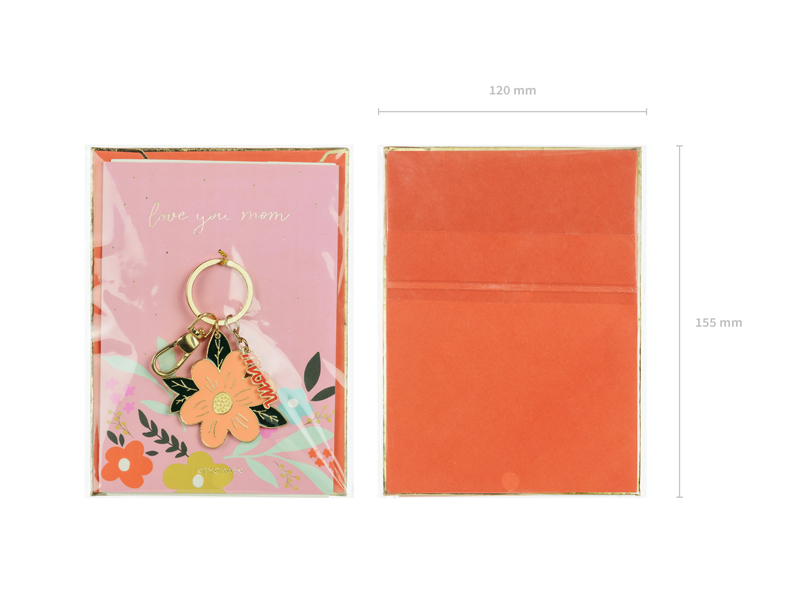 Card with keychain, 12x16 cm - Designer decorations and ideas for every ...