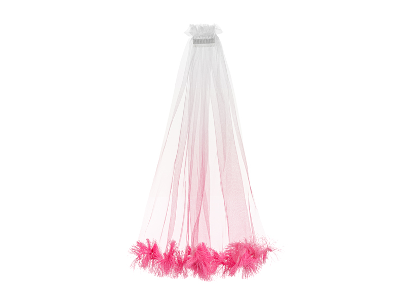 Fringe veil, pink, 69cm - Designer decorations and ideas for every ...
