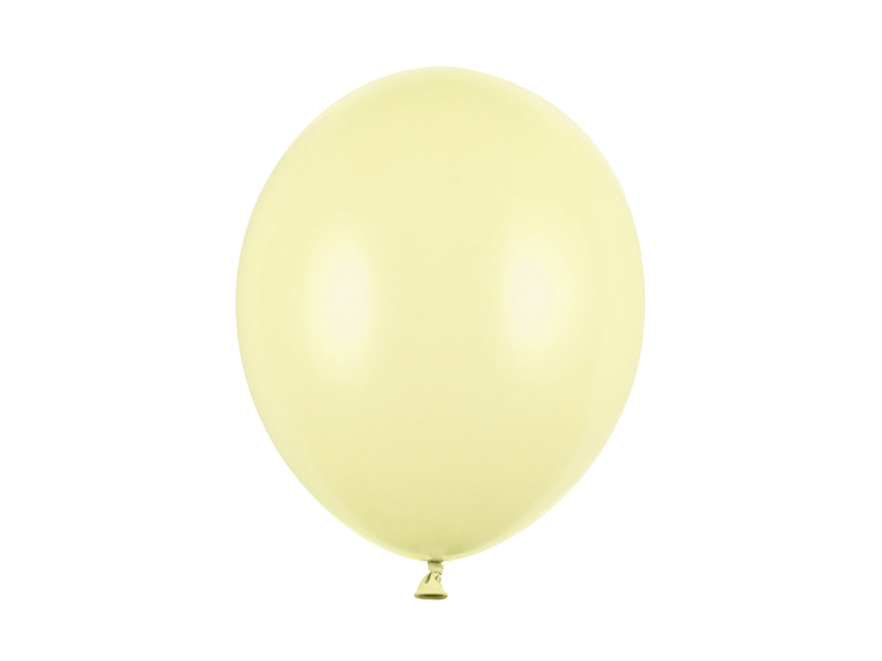 Strong Balloons 30cm, Pastel Light Yellow (1 pkt / 50 pc.) - Internet ...