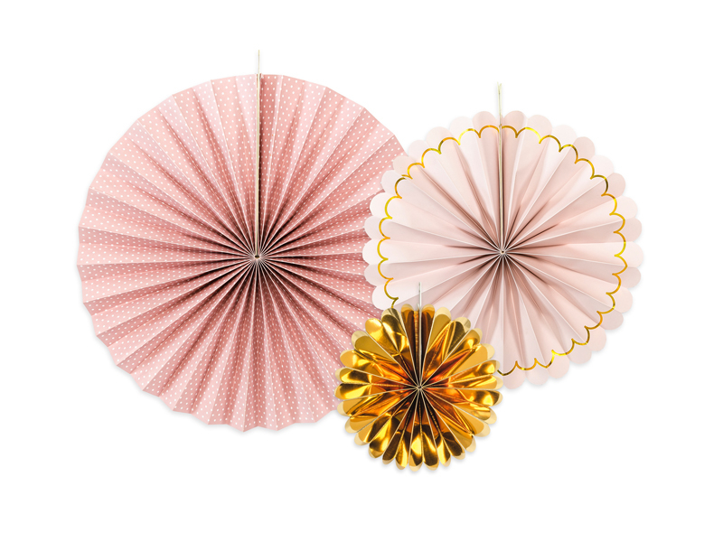 Decorative Rosettes, mix (1 pkt / 3 pc.) - Designer decorations and ...