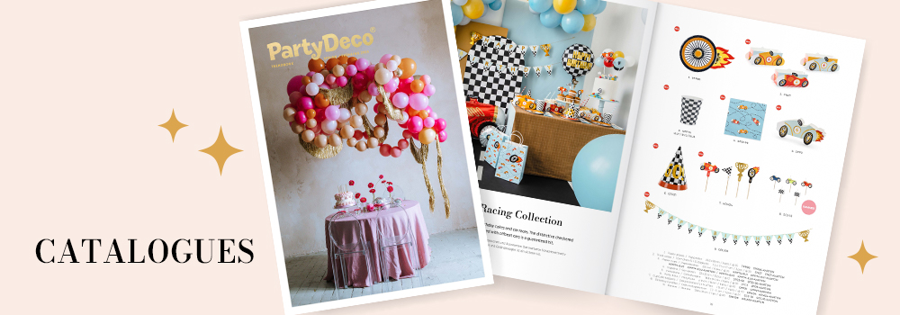 Decorative articles and party catalogs for all occasions!