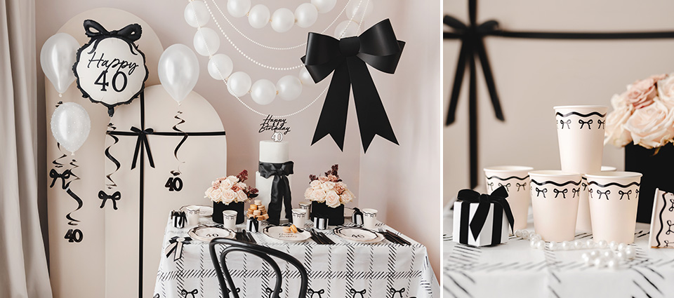 Elegant Milestone Birthday Collection - Designer decorations and ideas ...