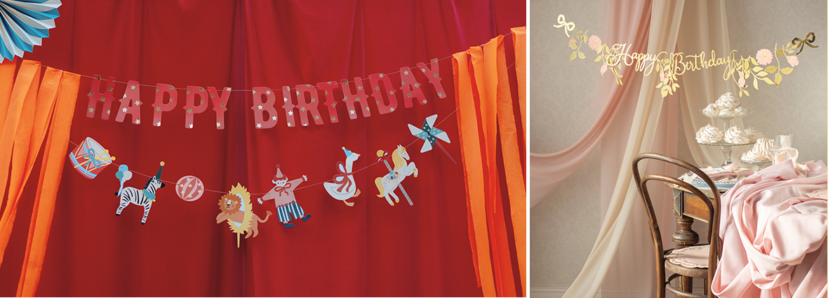 Banners - Designer decorations and ideas for every party! - PartyDeco