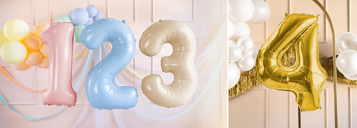 Foil Balloons - Designer decorations and ideas for every party! - PartyDeco