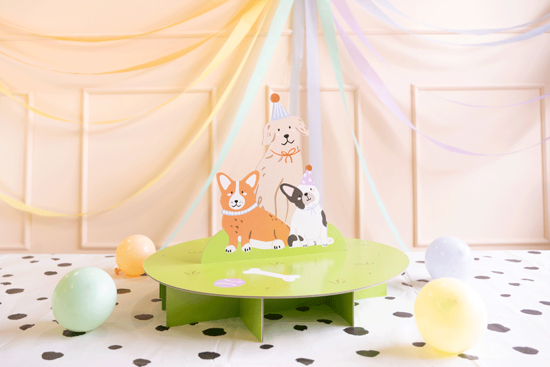 Cake stand Dogs, mix - Designer decorations and ideas for every party ...