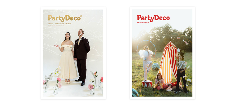 Decorative articles and party catalogs for all occasions!